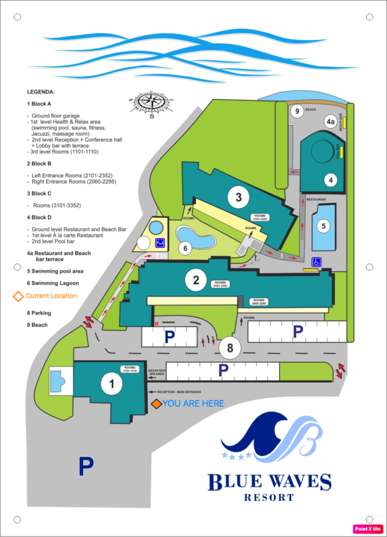 BLUE WAVES RESORT PLAN - Blue Waves Resort